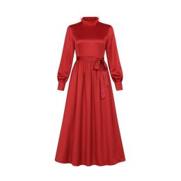Modamihram Kleid Damen Gr&ouml;&szlig;e 40 rot Winterkleid