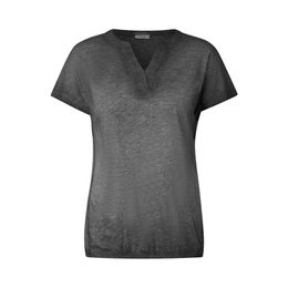 Cecil T-Shirt Damen Gr&ouml;&szlig;e XXXL anthrazit