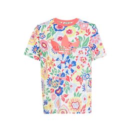adidas originals T-Shirt 'adidas originals x Liberty London' Jungen Gr&ouml;&szlig;e 176 blau / hellgr&uuml;n / rosa / wei&szlig;