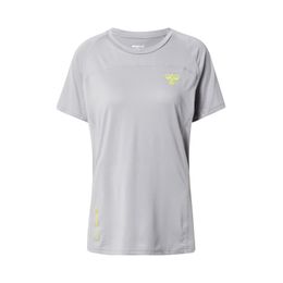 Hummel Funktionsshirt Damen Gr&ouml;&szlig;e XXL grau / limette