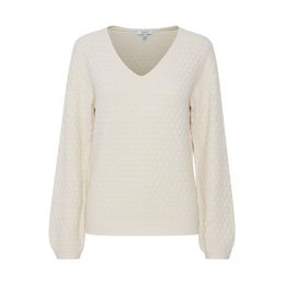B.Young Pullover 'Milo' Damen Gr&ouml;&szlig;e XXL naturwei&szlig;