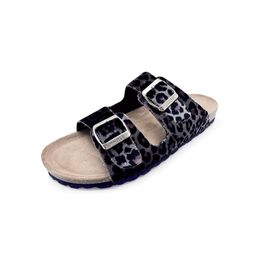 THIES Pantolette 'THIES 1856 Rec Velvet Leo Sandal' Damen Gr&ouml;&szlig;e 43 grau