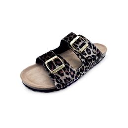 THIES Pantolette 'THIES 1856 Rec Velvet Leo Sandal' Damen Gr&ouml;&szlig;e 39 beige