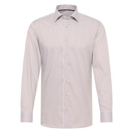 Eterna Hemd Herren Gr&ouml;&szlig;e 44 beige / wollwei&szlig;