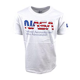 Nasa Shirt 'Nasa' Jungen Gr&ouml;&szlig;e 134/140 wei&szlig;