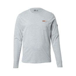 Forsberg Sweatshirt 'Longsleeve mit Brusttasche' Herren Gr&ouml;&szlig;e S hellgrau