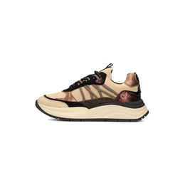 PS Poelman Sneaker 'Charu' Damen Gr&ouml;&szlig;e 39 hellbeige / gold / beere / schwarz