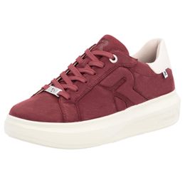 Rieker Sport Sneaker Damen Gr&ouml;&szlig;e 41 beige / bordeaux