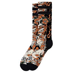 American Socks Socken 'Instinct - Mid High' Herren Gr&ouml;&szlig;e 41/46 orange