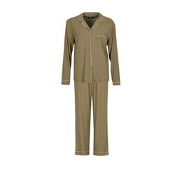 Loungeable Pyjama Damen Gr&ouml;&szlig;e M oliv Winterkleid