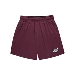 Bucketz Shorts Herren Gr&ouml;&szlig;e 33 burgunder / schwarz / wei&szlig;
