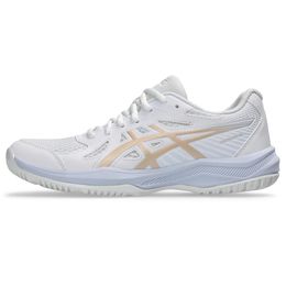 asics Sportschuh 'Upcourt 6' Damen Gr&ouml;&szlig;e 40.5 hellbeige / wei&szlig;