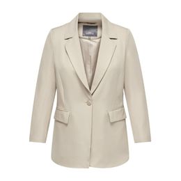 Only Carmakoma Blazer 'CARNew' Damen Gr&ouml;&szlig;e 50 beige