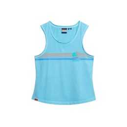 Superdry & Co Top Damen Gr&ouml;&szlig;e XXL hellblau / hellgrau