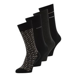 BOSS Socken Herren Gr&ouml;&szlig;e 40/46 gelb / dunkelgrau / schwarz / wei&szlig;