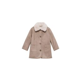 Mango Kids Mantel 'Masella' M&auml;dchen Gr&ouml;&szlig;e 18/24 Monate taupe