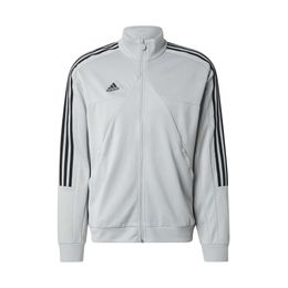 adidas Sportswear Sportsweatjacke 'Tiro' Herren Gr&ouml;&szlig;e XXXL hellgrau / schwarz