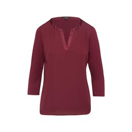 comma, COMMA Shirt Damen Gr&ouml;&szlig;e XXS bordeaux