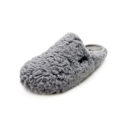 THIES Pantolette 'THIES 1856 Rec Fluffy Slipper' Damen Gr&ouml;&szlig;e 39 grau