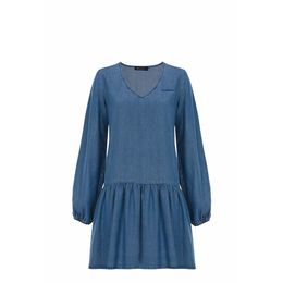 Freshlions Blusenkleid 'Bonnie' Damen Gr&ouml;&szlig;e 38 hellblau Winterkleid