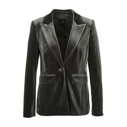 Madeleine Mode Madeleine Blazer Damen Gr&ouml;&szlig;e 46 grau