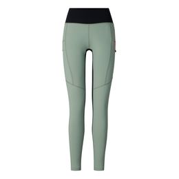 Bogner Fire & Ice Bogner Fire + Ice Leggings 'Tights Candra' Damen Gr&ouml;&szlig;e XXL gr&uuml;n / schwarz