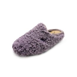 THIES Pantolette 'THIES 1856 Rec Fluffy Slipper' Damen Gr&ouml;&szlig;e 42 lila
