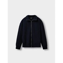 Burocs Strickjacke 'Zip' Herren Gr&ouml;&szlig;e S navy