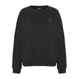 Chiemsee Sweatshirt Damen Gr&ouml;&szlig;e L grau / schwarz