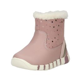 Geox Stiefelette M&auml;dchen Gr&ouml;&szlig;e 25 ros&eacute; / wei&szlig;