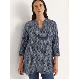 Cellbes Of Sweden Tunika Damen Gr&ouml;&szlig;e XXXL/4XL hellblau / schwarz