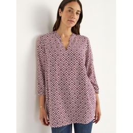 Cellbes Of Sweden Tunika Damen Gr&ouml;&szlig;e L/XL weinrot / wei&szlig;