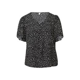 QS Bluse Damen Gr&ouml;&szlig;e XXL schwarz / wei&szlig;