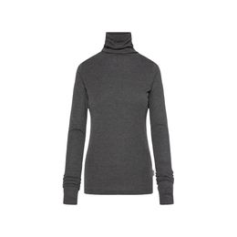 Senses.the Label Longsleeve THA:IS mit Turtleneck Damen Gr&ouml;&szlig;e XL graumeliert