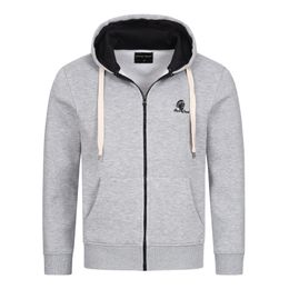Rock Creek Sweatjacke Herren Gr&ouml;&szlig;e 4XL graumeliert
