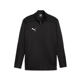 Puma Sportjacke Jungen Gr&ouml;&szlig;e 128 schwarz / wei&szlig;