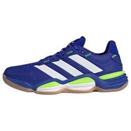 adidas Performance Sportschuh 'Stabil 16' Damen Gr&ouml;&szlig;e 40.5/41 enzian / neongr&uuml;n / wei&szlig;