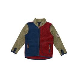 Ebbe Sweatjacke M&auml;dchen Gr&ouml;&szlig;e 128 blau / braun / oliv / rot