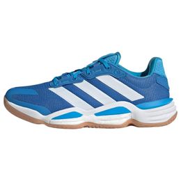 adidas Performance Sportschuh 'Stabil 16' Damen Gr&ouml;&szlig;e 47/47.5 blau / hellbraun / naturwei&szlig;