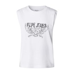 Pepe Jeans T-Shirt 'Bertha' Damen Gr&ouml;&szlig;e XS schwarz / wei&szlig;