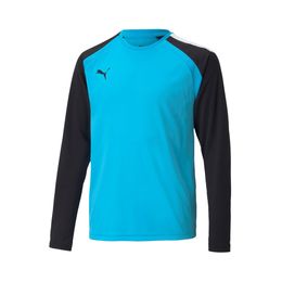 Puma Trikot 'Teampacer' Jungen Gr&ouml;&szlig;e 128 neonblau / schwarz