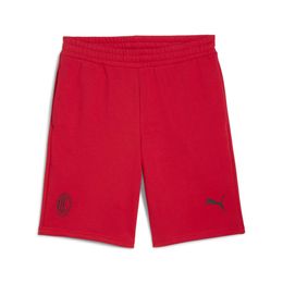 Puma Sportshorts 'AC Milan FtblEssentials' Herren Gr&ouml;&szlig;e XS rot / schwarz