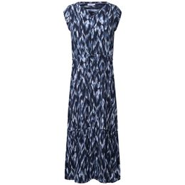 Cecil Kleid Damen Gr&ouml;&szlig;e 46 navy / hellblau Winterkleid
