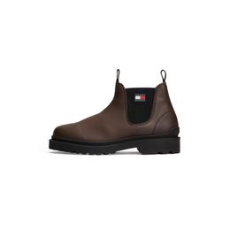 Tommy Jeans Chelsea Boots Herren Gr&ouml;&szlig;e 41 braun / schwarz