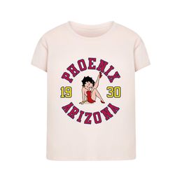 F4NT4STIC T-Shirt 'Betty Boop Phoenix Arizona 1930' Damen Gr&ouml;&szlig;e M gelb / magenta / pastellpink / schwarz