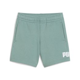 Puma Sportshorts Jungen Gr&ouml;&szlig;e 122 pastellgr&uuml;n / wei&szlig;