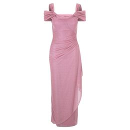 Vera Mont Abendkleid Damen Gr&ouml;&szlig;e 48 ros&eacute; Winterkleid
