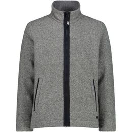 CMP Sportstrickjacke Herren Gr&ouml;&szlig;e L/XL dunkelblau / graumeliert