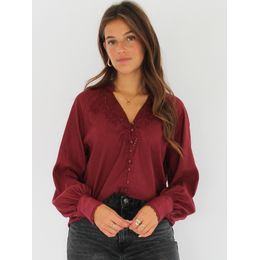 Honn&ecirc;te Atelier Bluse 'Cloe' Damen Gr&ouml;&szlig;e XS burgunder
