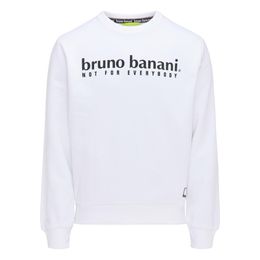 Bruno Banani Sweatshirt 'King' Herren Gr&ouml;&szlig;e M schwarz / wei&szlig;